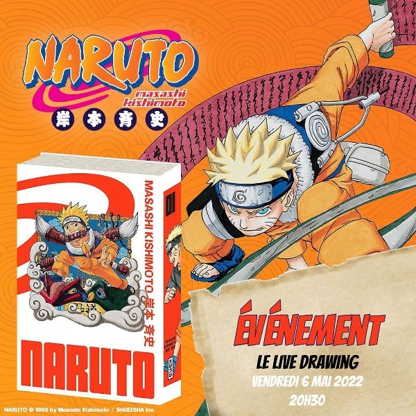 Live Drawing Naruto - Le Japon à Paris
